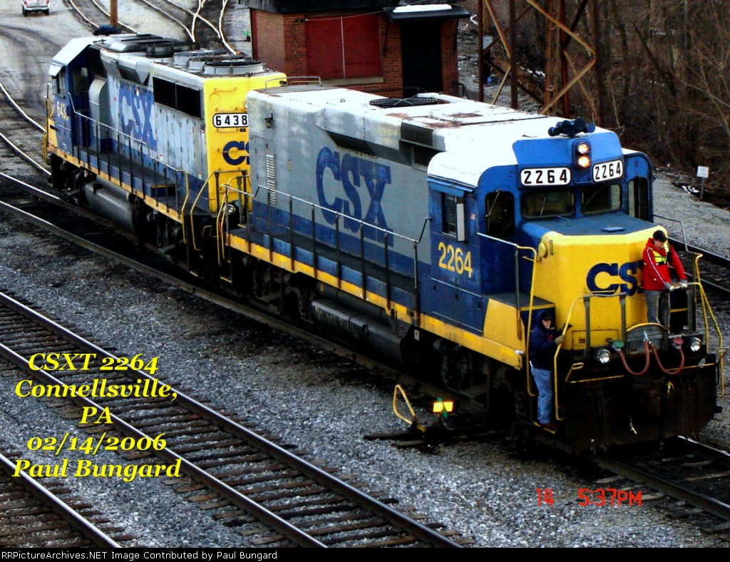 CSXT 2264 Road Slug 02/14/2006